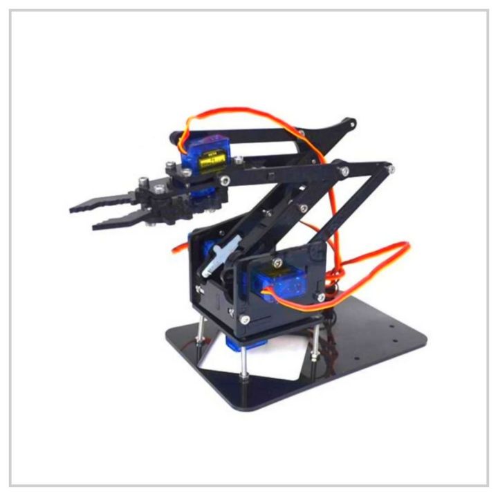 Robot Arm Kit Arduino 4 DOF Robot Arm DIY Kit | Daraz.lk