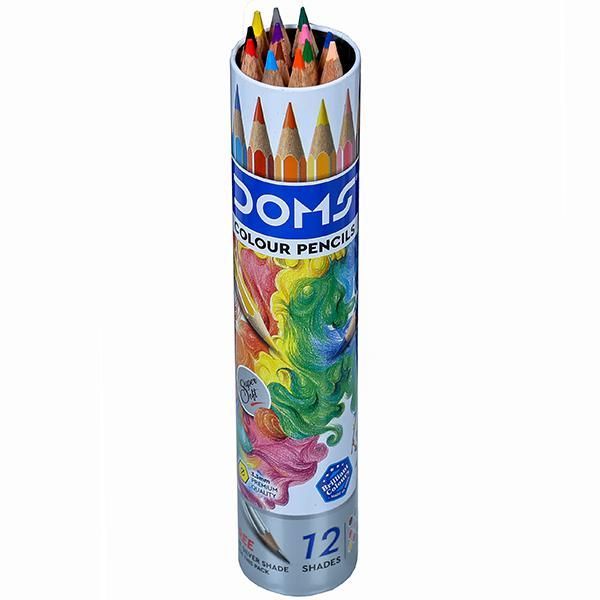 Doms Colour Pencil 12 Shades | Daraz.com.np