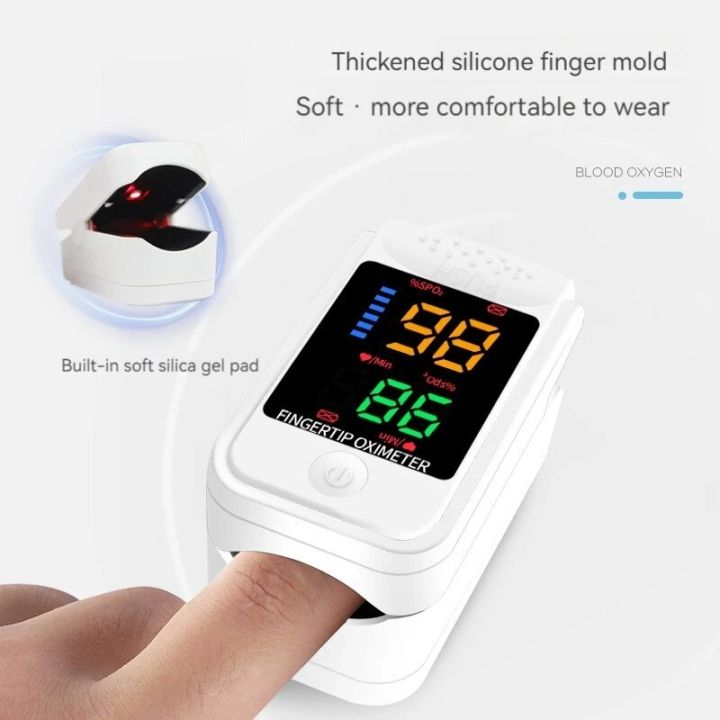 YIMOB678 Dual Purpose Fingertip Oximeter Finger Clip Pulse Saturation ...