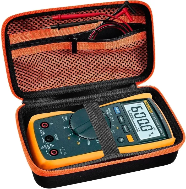 Hard Carrying Case for Klein Tools MM325/Fluke 117 115 116 114 113 ...