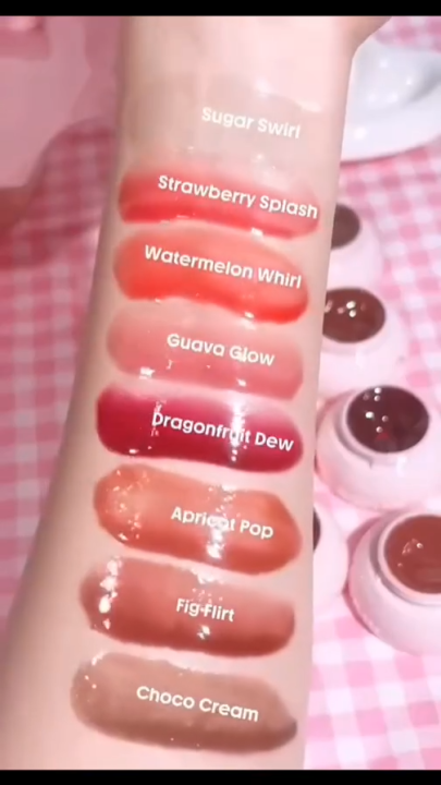 SHEGLAM dupe PAGE VINE Hydra Jelly Pocket Lip Jam delivers a juicy ...