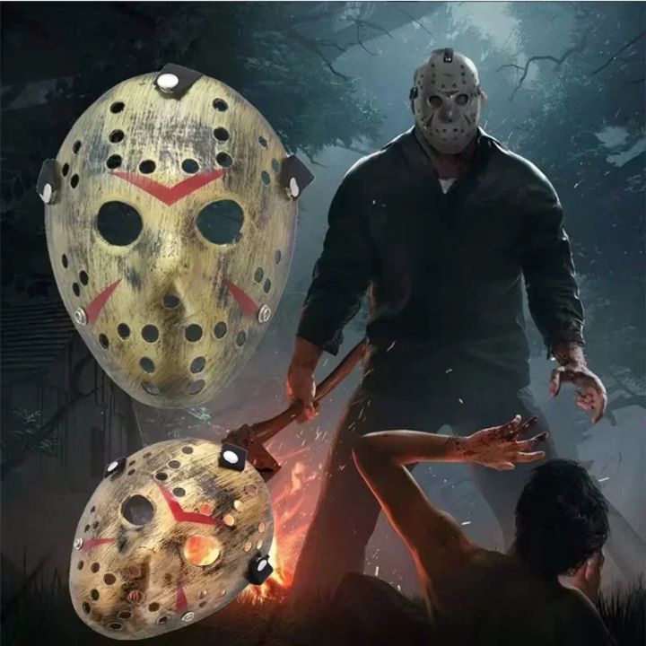 Movie Hockey Mask Jason Voorhees Friday The 13th Horror Scary For Prank ...