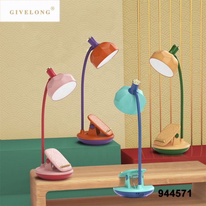 Mini Reading Lamp | Portable Clip-On Table Lamp | LED Book Light for ...