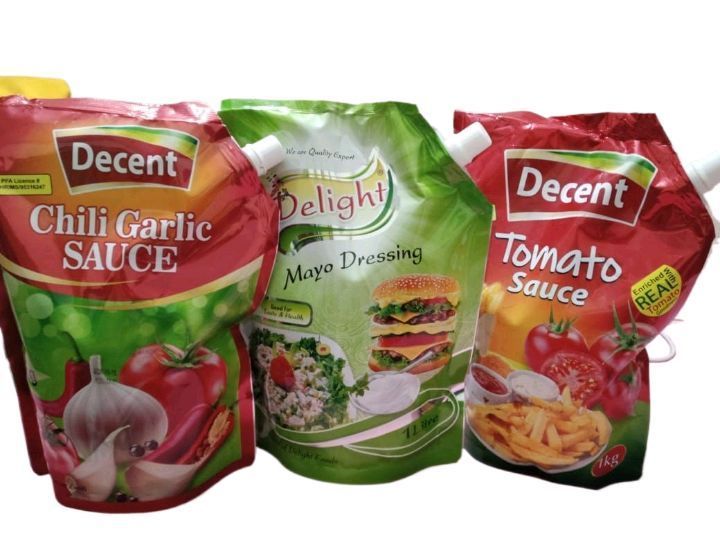 Tomato Ketchup+Chilli Garlic+Mayo Dressing KG Pack | Daraz.pk