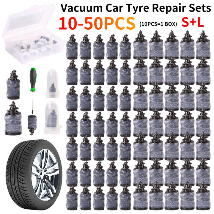 10-50pcs Vacuum Tyre Repair Nail Tire Puncture Screws Motorcycle ...