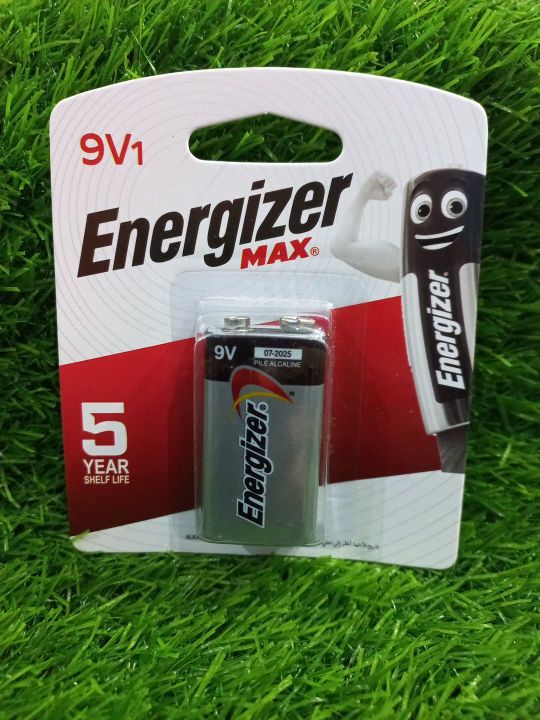 Energizer 9volt alkaline battery cell | Daraz.pk