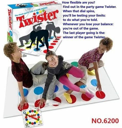 Twister Game For Great Test Of Balance And Flexibility | Daraz.com.bd