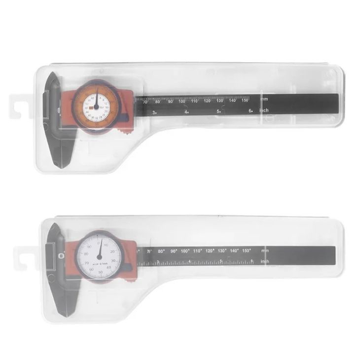 New 1PC Dial Caliper Gauge Measuring Tools Plastic Vernier Caliper With ...