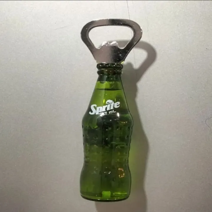 bottle opener, fridge magnet, bottle magnet, sprite, coke, fanta bottle ...