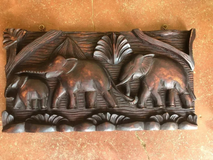 Wooden Elephant Carving | Daraz.lk