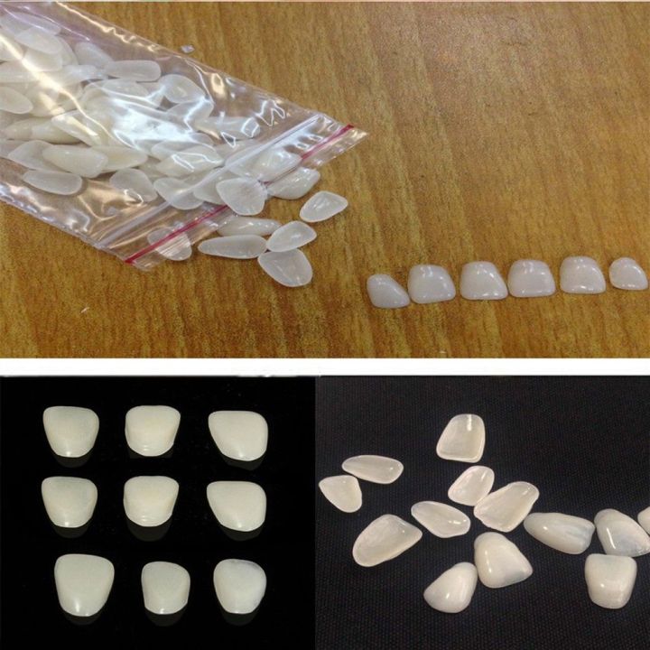 70PCS/Package Dental Ultra-Thin Whitening Veneers Resin Teeth Upper ...