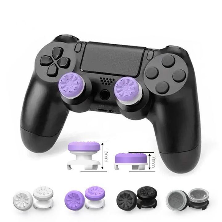 2Pcs Hand Grip Extenders Caps for PS4 PS5 Game Controller Gamepad Thumb ...