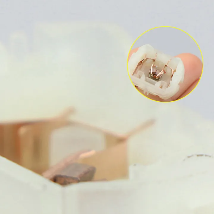 1PC Motor Rear Cover Carbon Brush Holder For Car Door Lock Central Lock ...