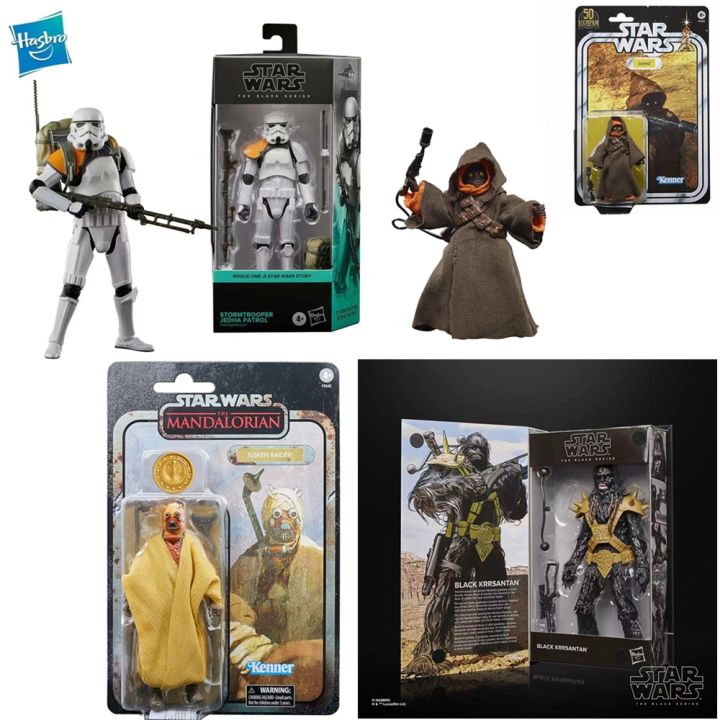 6 Inch Star Wars Black Serie Mandalorian Tusken Raider Bounty Hunter ...