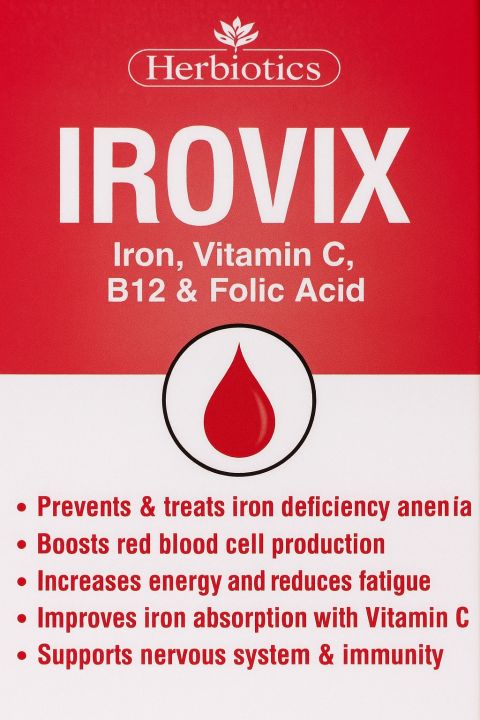 IROVIX tab Iron, vitamin C ,B12 ,And Folic acid | Daraz.pk