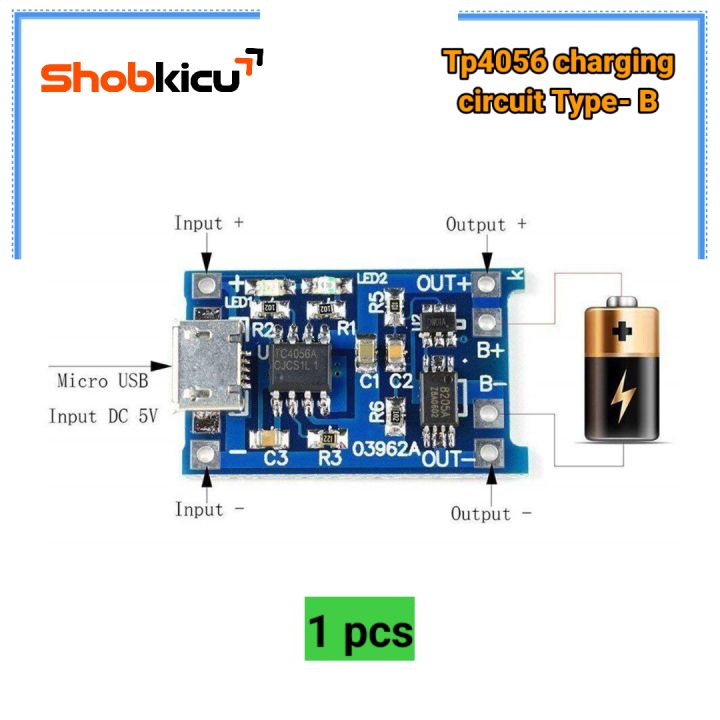 Tp4056 2PCS Lot 18650 Lithium Battery Charging Board Module Charger ...