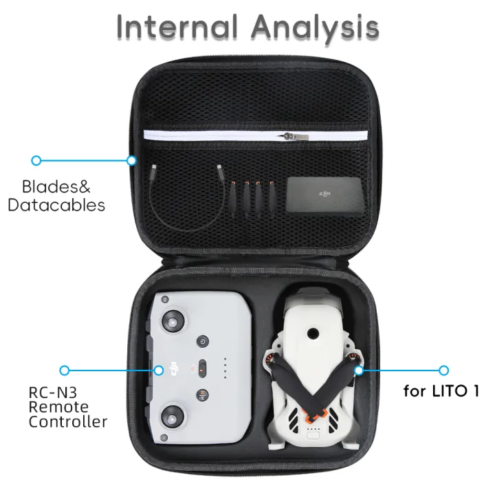 Bag for DJI LITO 1 X1 Storage Bag RC 2/RC N3 Controller Protection Case ...