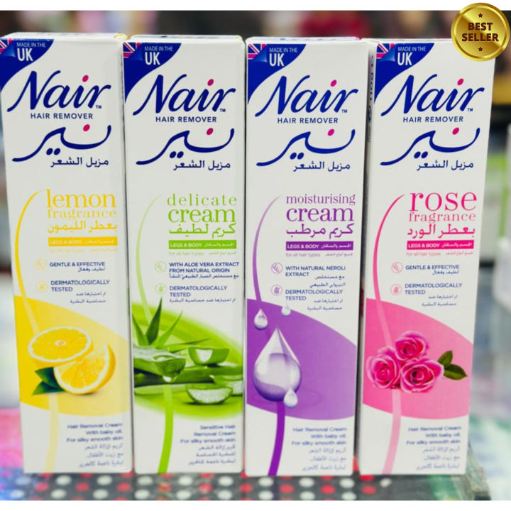 Nair HAIR REMOVAL ( 4 FLAVOURS ) 110g, ONE PIECE IN 1299. | Daraz.pk
