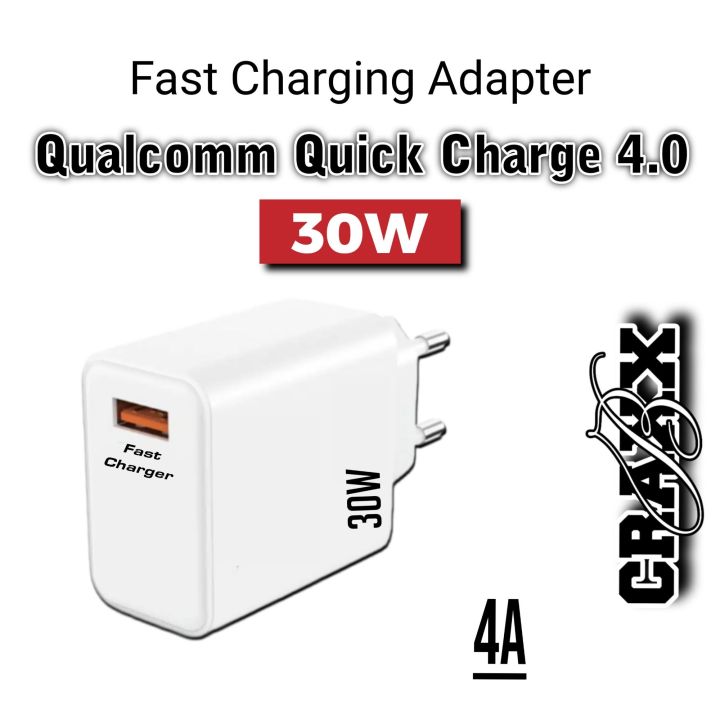 30w Quick Charger, 4.0A fastest charging Adapter | Daraz.pk