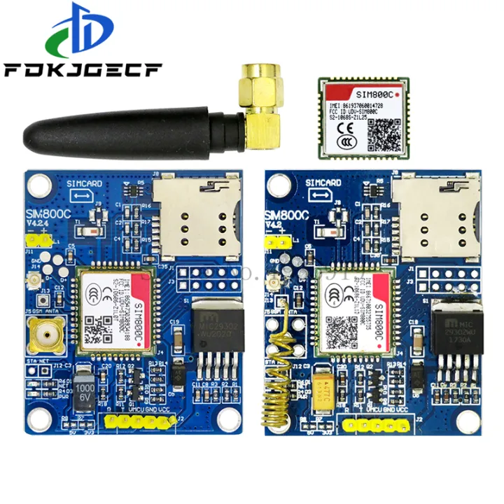 SIM800C Development Board GSM GPRS Module Support Message Bluetooth ...