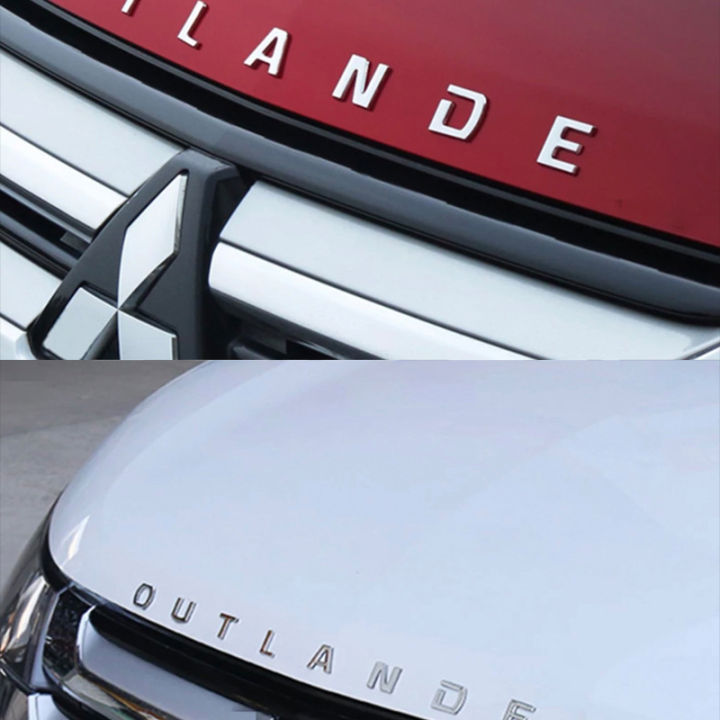 Car Accessories ABS Chrome 3D Letters Hood Emblem Logo Badge For ...