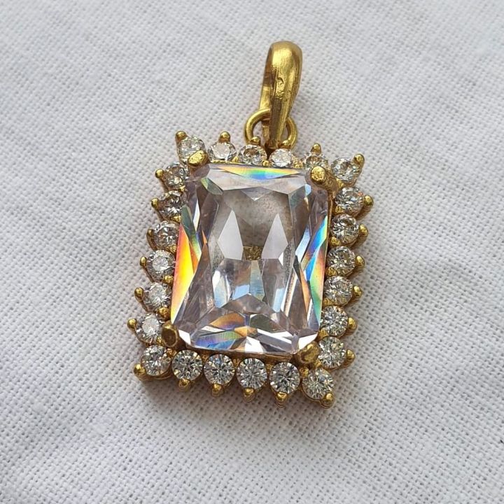 Panchadhatu Zircon Locket | Daraz.com.np