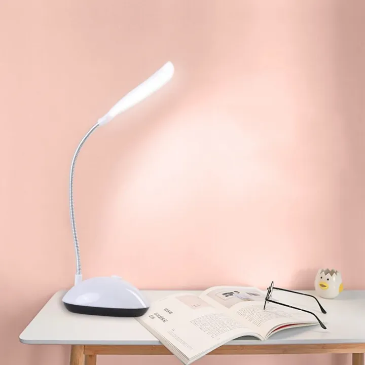 1Pc LED Folding Table Lamp Reading Light AAA Battery Powered Eye ...