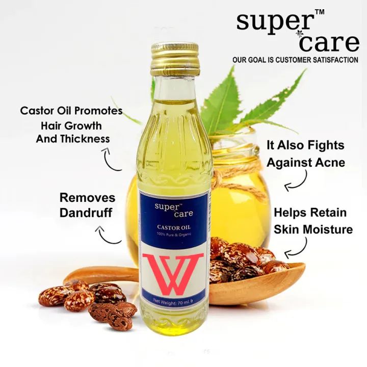 Super Care Castor Oil 70ml | Daraz.com.bd