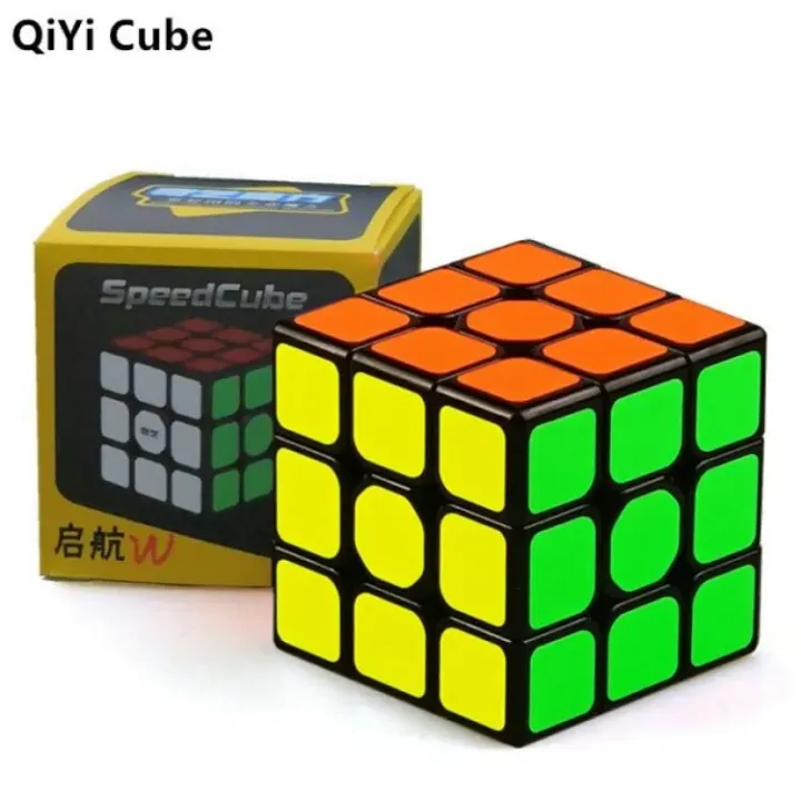 High Speed (Adjustable) Magic Rubik Cube Puzzle 3X3 - Multicolor ...