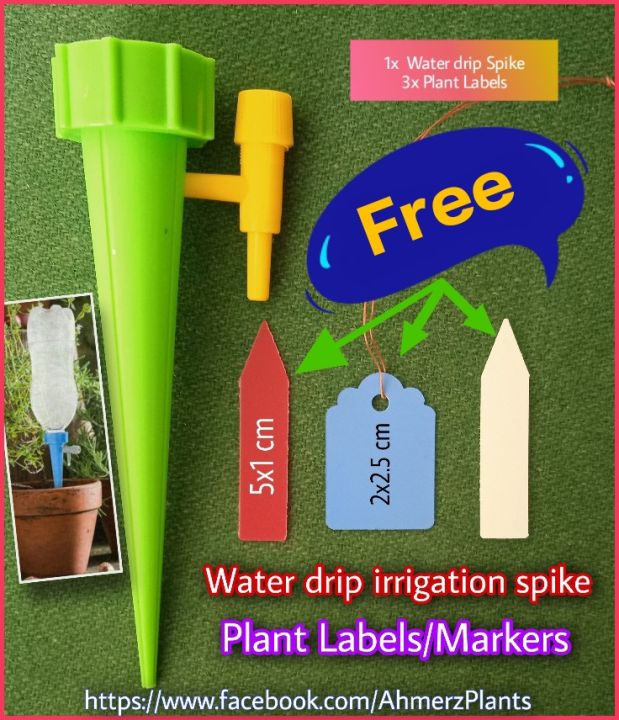 Water dripping spikes, Adjustable Automatic Drip Irrigation Spikes flow ...