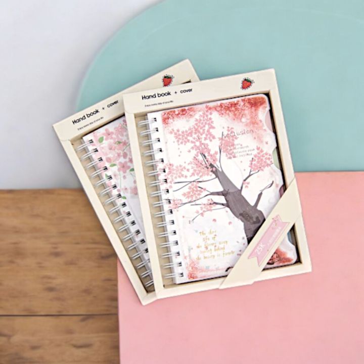 Floating Glitter Spiral Notebook Gift Diary With Box A5 Size | Daraz.pk