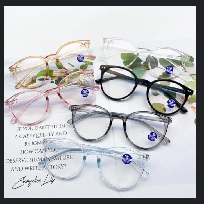 Multi Color Round Glasses . Anti Blue Light Filter Glasses. Screen ...