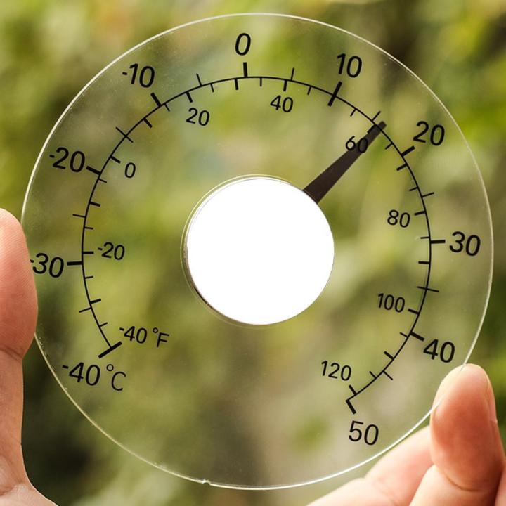 Window Wall Indoor Outdoor Graduated Disc Display Temperature Humidity ...