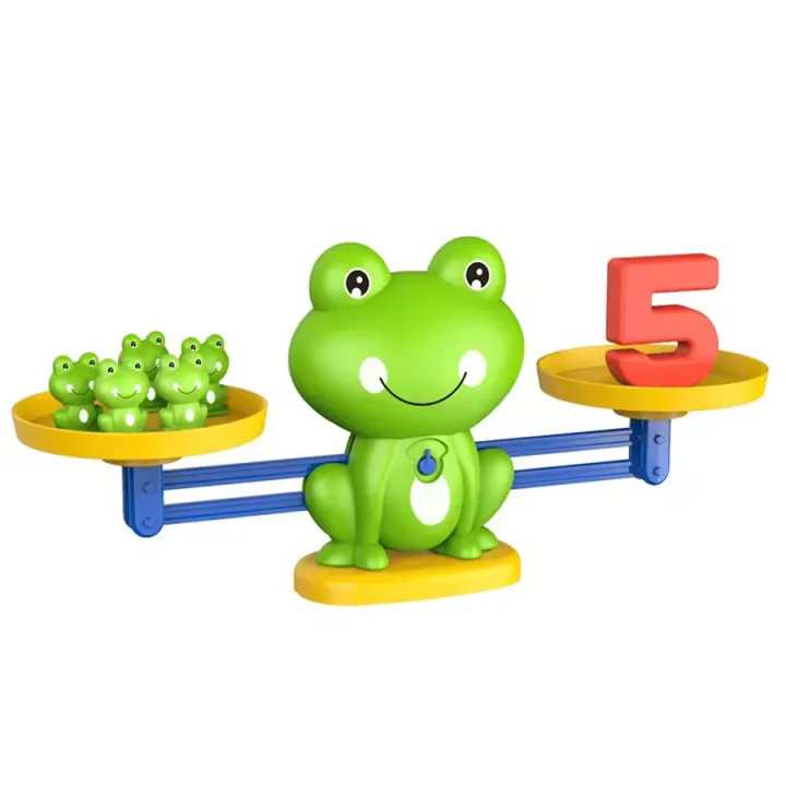 Mathematical Intelligence Math Toys Funny Frog Scale Children's Early ...