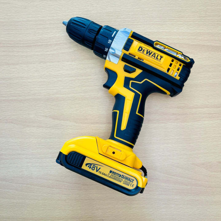 DeWalt Lithium Rechargeable Drill Machine 40-80N.m | 10mm Chuck | 0-650 ...