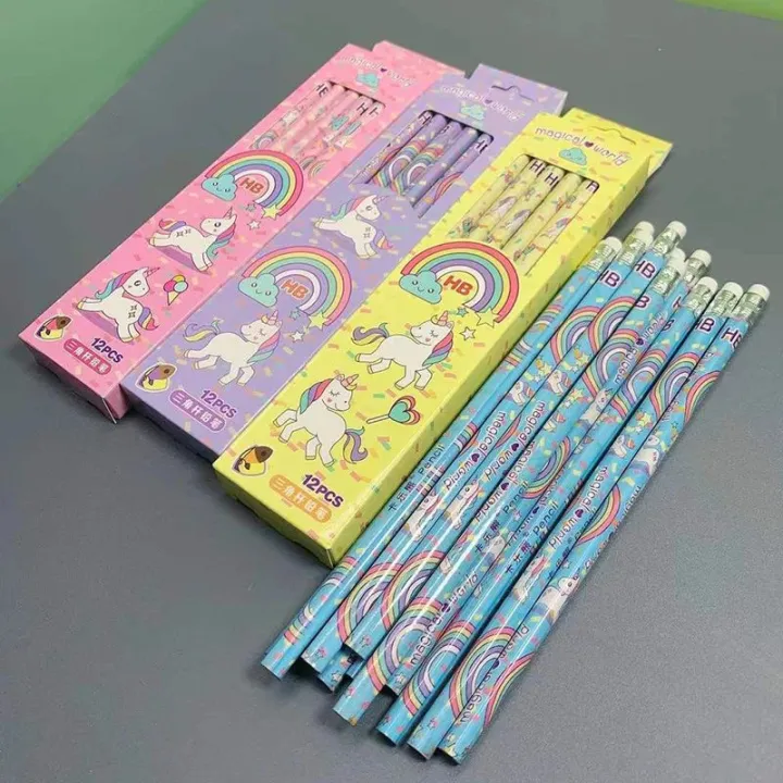 Unicorn Pencils (HB) 12 Packet | Daraz.lk
