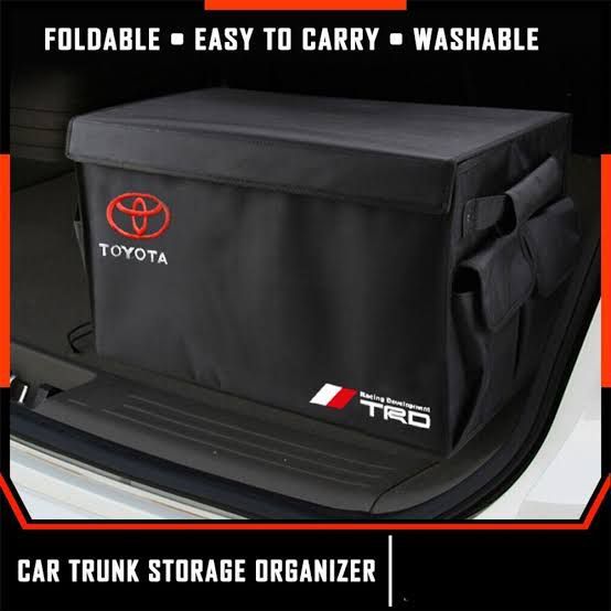 Car trunk storage box folding storage box for Toyota / TRD | Daraz.com.bd