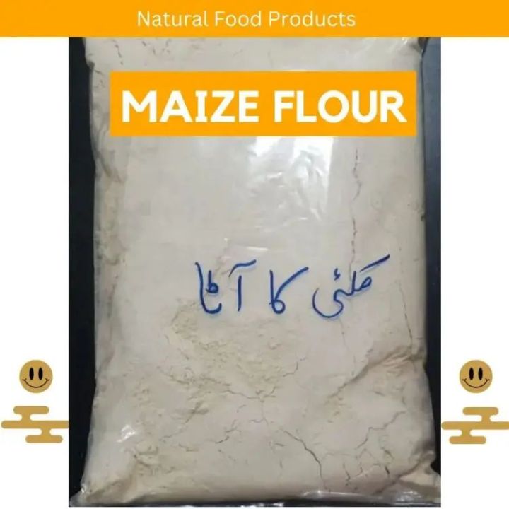 Maize Flour | Maki Ka Atta | Corn Flour : 1 KG | Daraz.pk