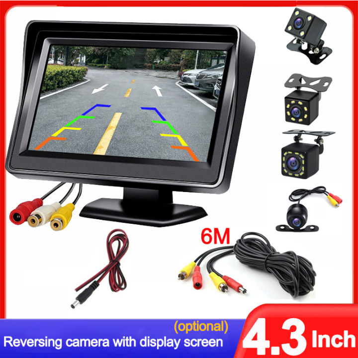 Easy Installation 4.3Inch Rear View Camera Monitor Screen Reversing ...