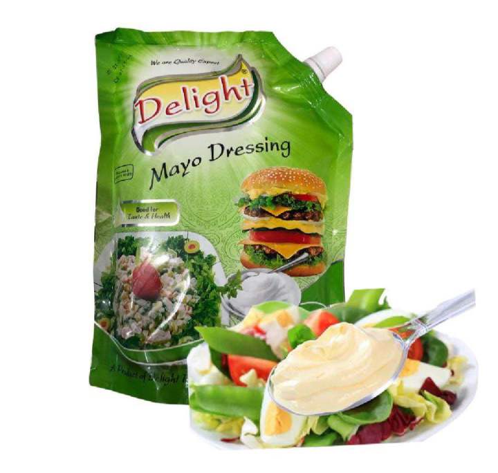 Delight Mayo Dressing 1 Liter 2 Liter Size Mayonnaise Dressing for ...