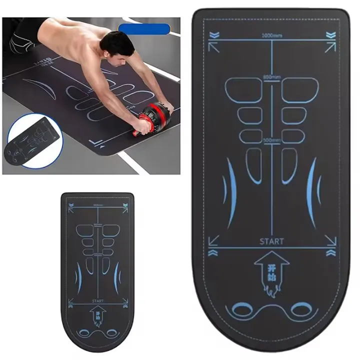 EVA Yoga Wheel Roller Non Slip Gym Mat Abdominal Wheel Pad Automatic ...