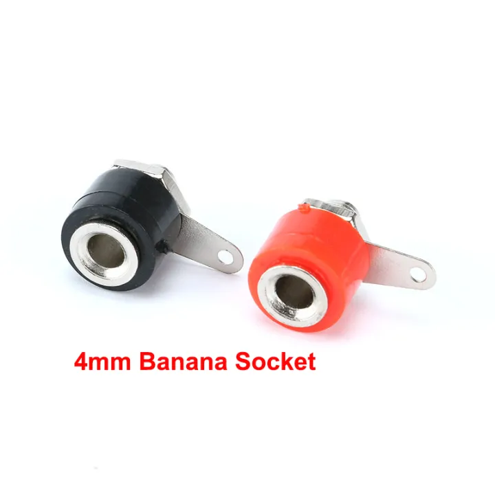 10pcs/lot 4mm Banana Socket Female Jack 4mm Banana Binding Post for ...