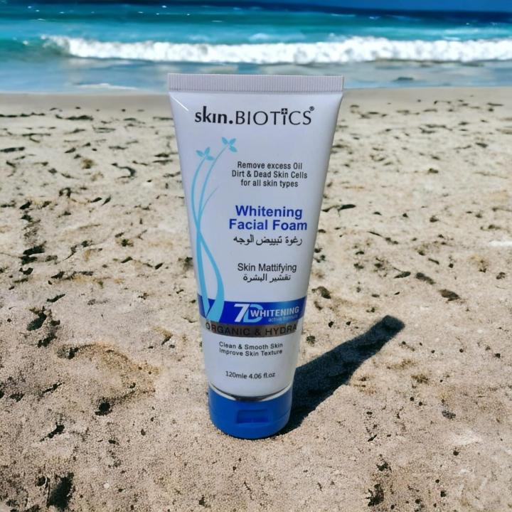 skin.biotics 7 whitening face wash 120 ml | Daraz.pk