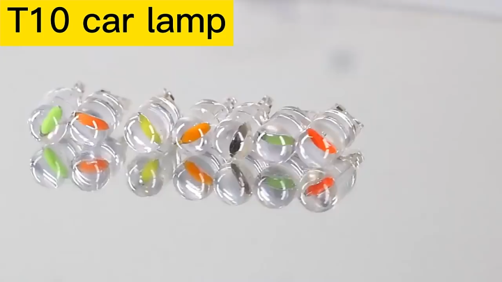 10PCS T10 12V COB LED Car Wedge Parking Light Side Door Bulb Instrument ...