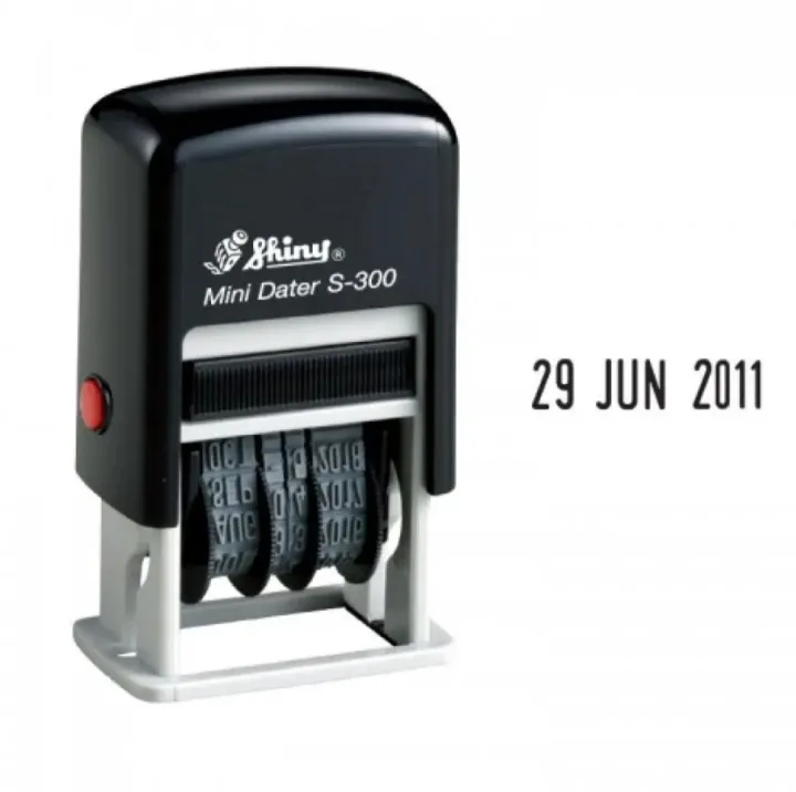 pre ink mini date stamp best quality | Daraz.pk
