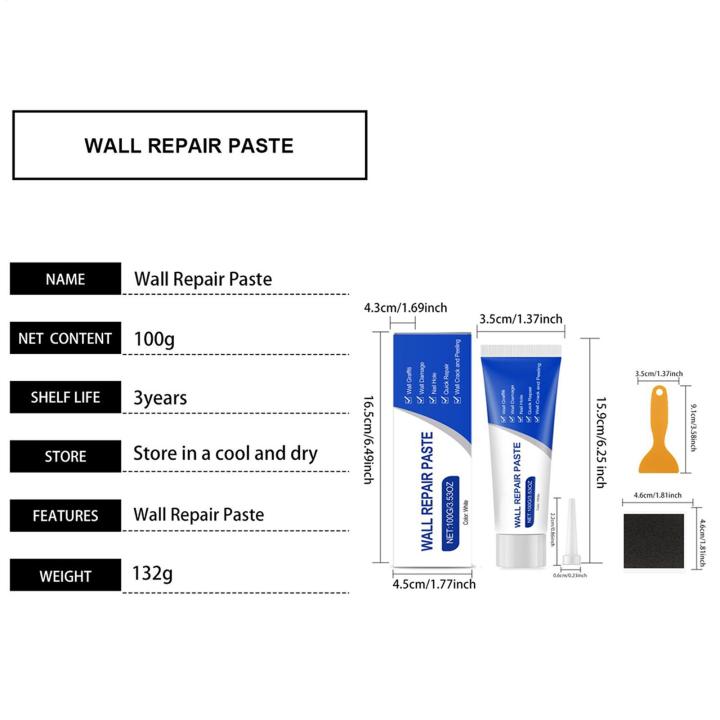 Cement Plaster Wall Hole Repair Kit Wall Repair Drywall Patch Easy ...