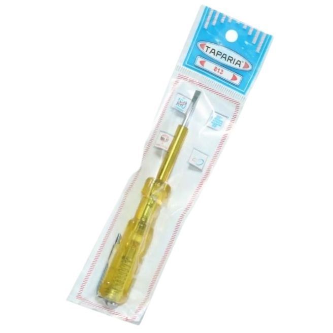 Taparia Electric Tester 813 Test Screwdriver With Bulb Voltage Test ...