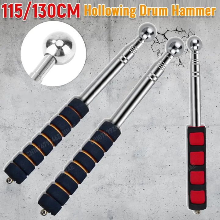 Telescopic Wall Check Hammer Adjustable Empty Drum Hammer Walls Floors ...