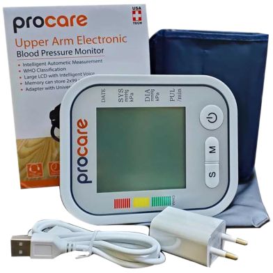 Procare Digital Blood Pressure Machine/ Electronic Blood Pressure ...