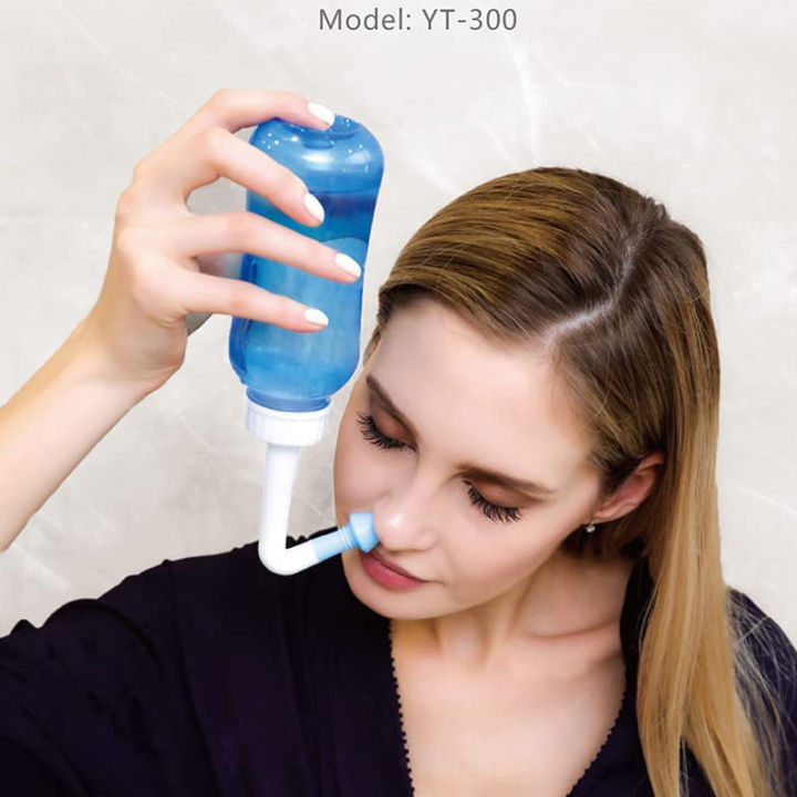 Professional Nose Wash Cleaner Nasal Irrigator Rinse Bottle Protector ...